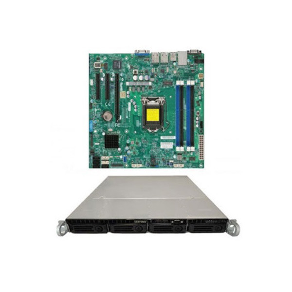 سرور رکمونت سروینو پاور 400 وات مادربورد سوپرمایکرو Supermicro ...